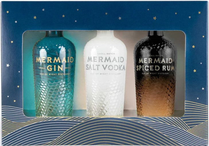 Mermaid Miniature Trio Gift Set 3x5cl – Distillers Direct