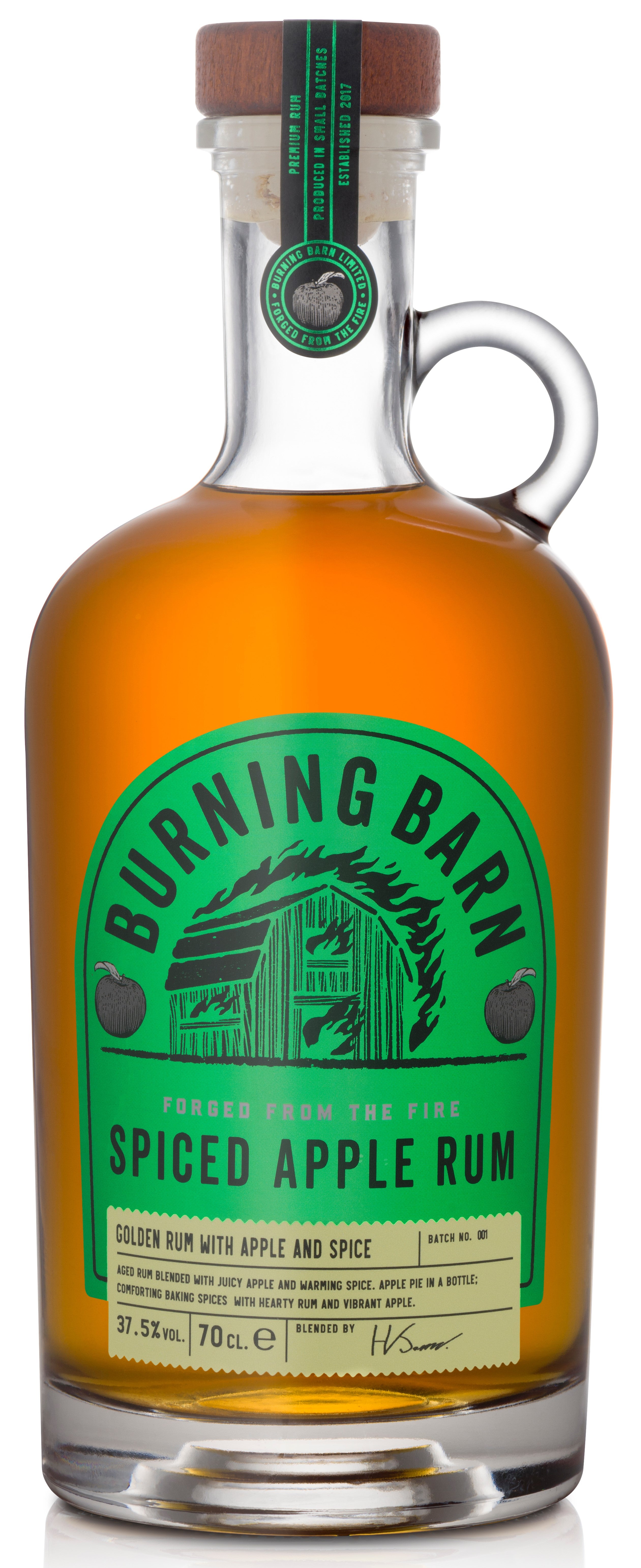 Burning Barn Spiced Apple Rum 70cl – Distillers Direct