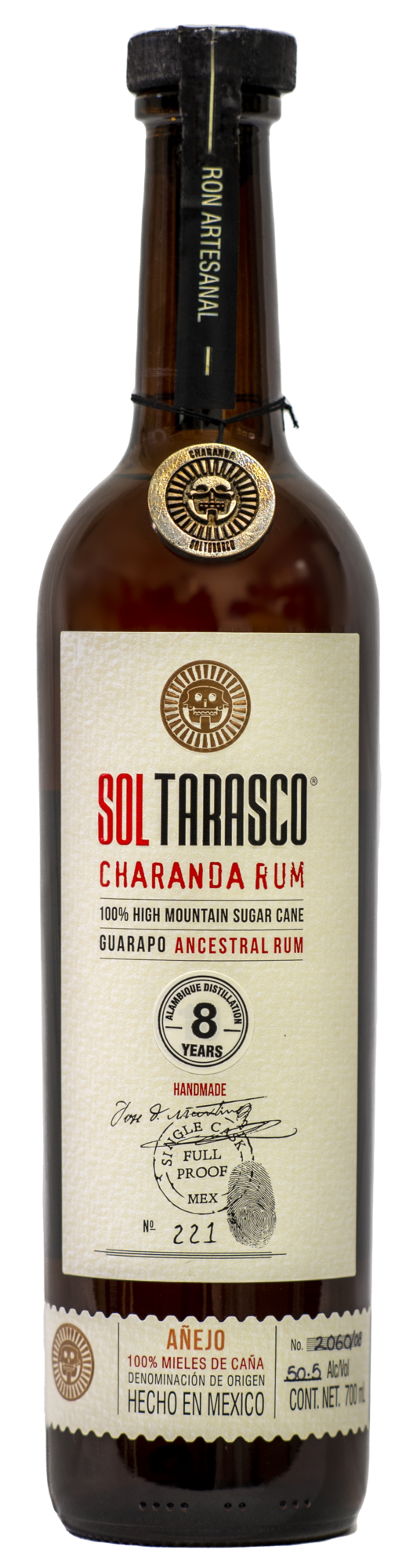Sol Tarasco 8 Year Old Charanda Anejo Rum 70cl – Distillers Direct