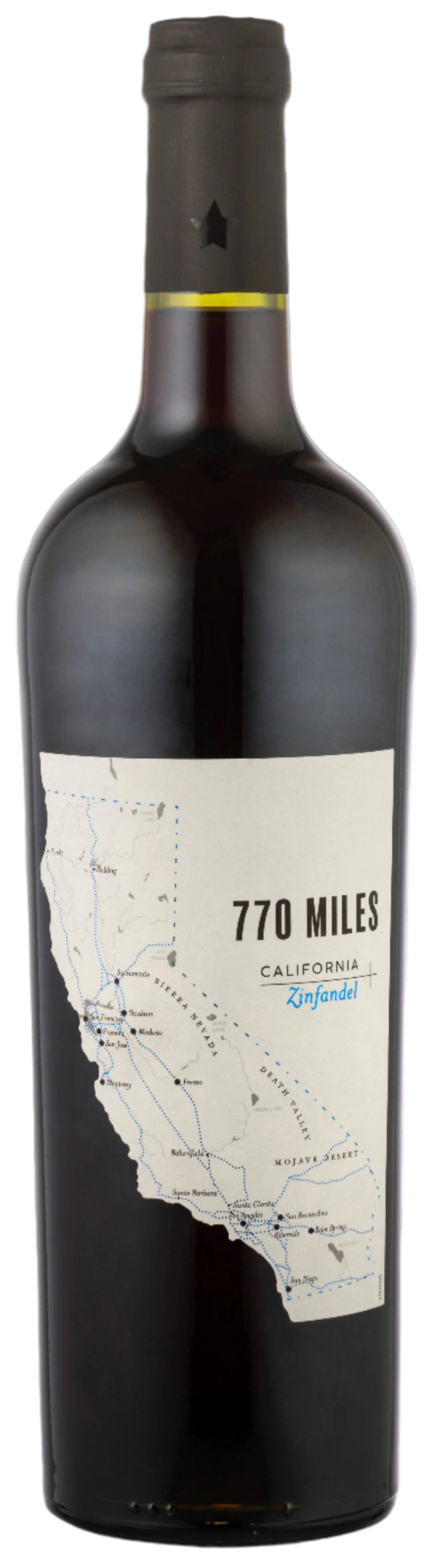 770 Miles Red Zinfandel 75cl – Distillers Direct