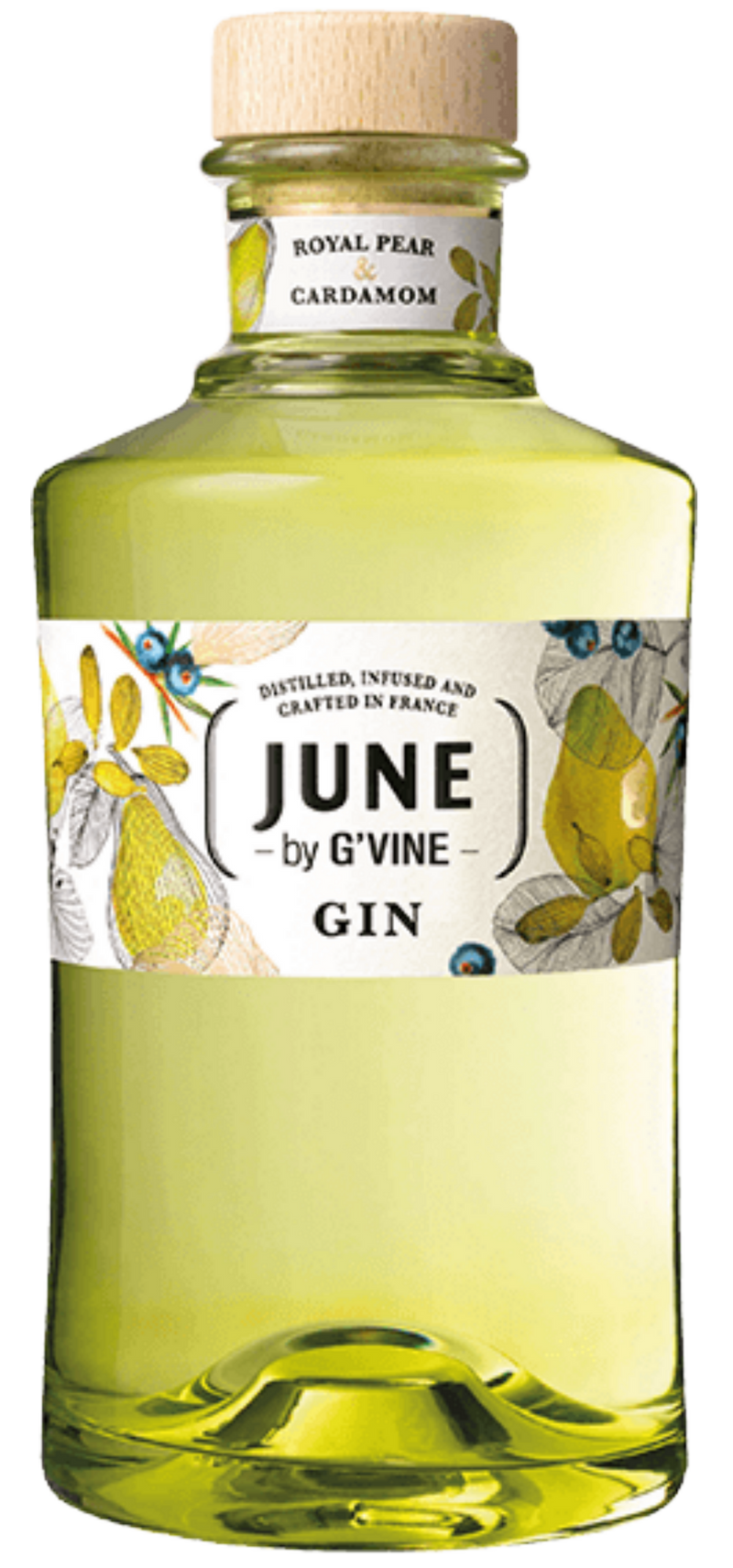 G'Vine June Royal Pear & Cardamon Gin 70cl – Distillers Direct