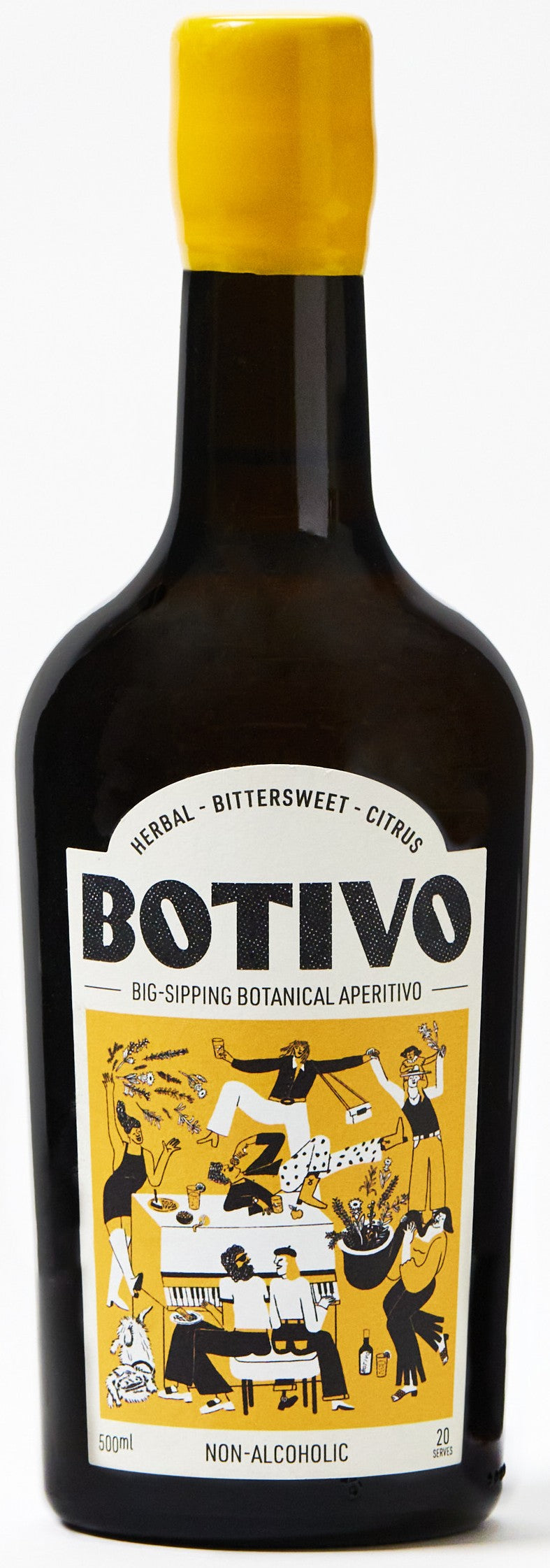 Botivo Botanical Non-Alcoholic Aperitivo 50cl – Distillers Direct