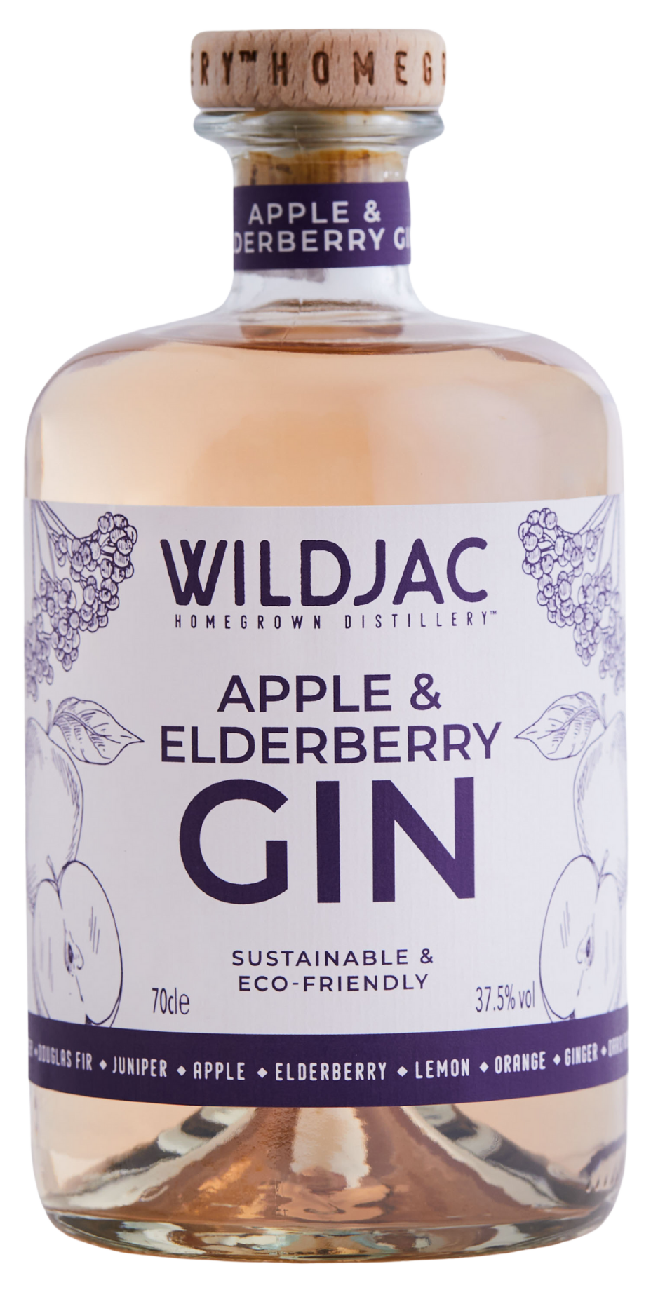 Wildjac Apple & Elderberry Gin 70cl – Distillers Direct