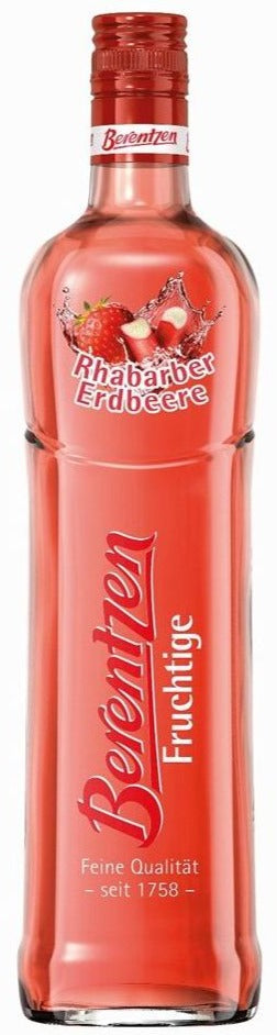 Berentzen Rhubarb and Strawberry Liqueur 70cl – Distillers Direct