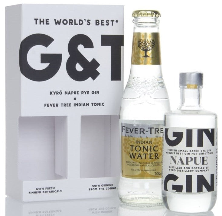 Napue Rye Gin 10cl & Fever Tree Tonic Set – Distillers Direct