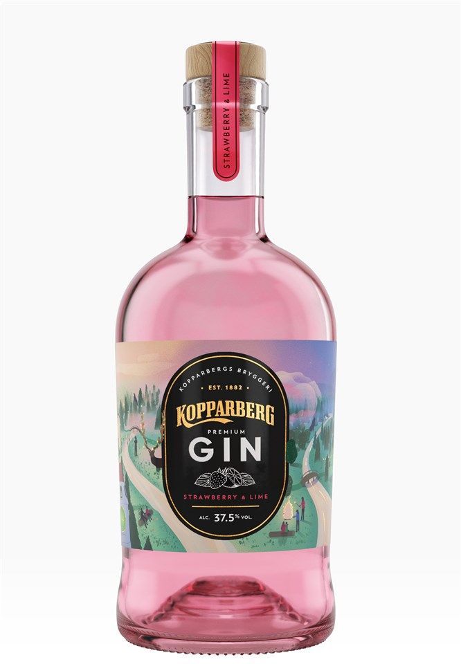 Kopparberg Strawberry and Lime Gin 70cl – Distillers Direct