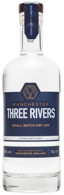 Manchester Three Rivers Gin 70cl – Distillers Direct