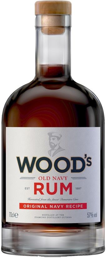 Wood's 100 Old Navy Rum 70cl – Distillers Direct