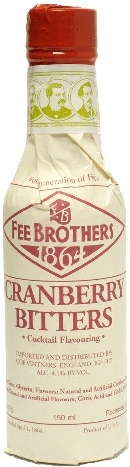 Fee Brothers Cranberry Bitters 150ml – Distillers Direct
