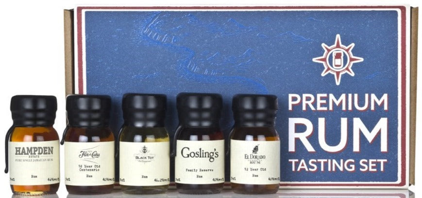 Premium Rum Tasting Set 5 x 30ml – Distillers Direct
